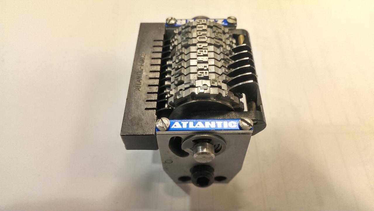 Lot #49: Atlantic Force MICR 11-Digit Numbering Machines (Odd & Even ...